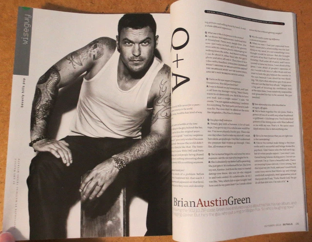 MAGAZINE DE DÉTAILS Sean O'Pry Jon Kortajarena enfant Cudi Brian Austin ...