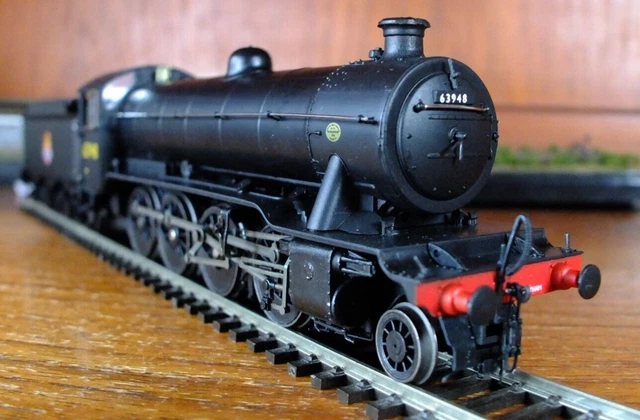 HELJAN 6603912 OO gauge Tango O2 Steam loco 63948 in BR black livery ...