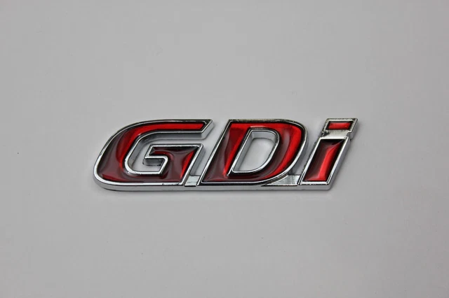 GDI BOOT FENDER Badge Red Emblem for Hyundai i30 Tucson Palisade Sante ...