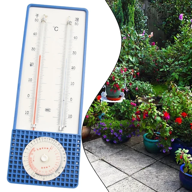 RELIABLE DRY AND Wet Bulb Thermometer for Laboratory and Greenhouse ...