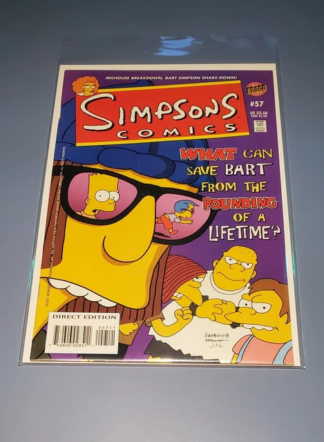 THE SIMPSONS COMICS #57 Bongo Comics Bart Simpson 2001 fumetto EUR 6,22 ...