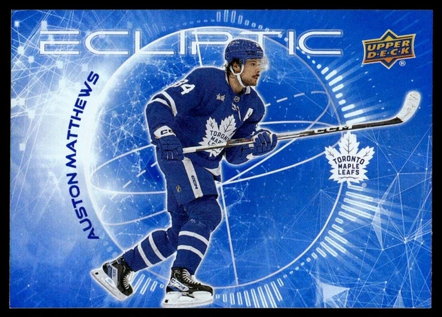 2023-24 UPPER DECK Ecliptic Auston Matthews #EC-10 EUR 1,40 - PicClick IT