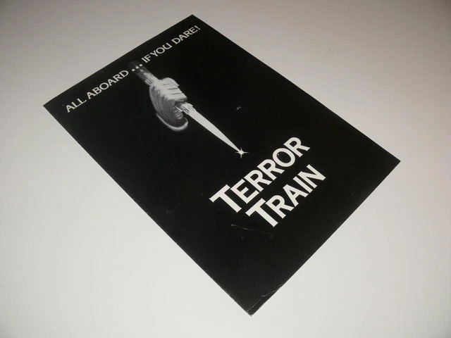 TERROR TRAIN ~ Original Press Kit Brochure / Synopsis ~ Jamie Lee Curtis £19.99 - PicClick UK