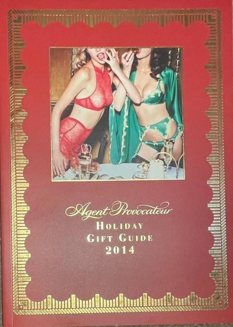 RARE NEW GENUINE Agent Provocateur Lingerie Catalogue Holiday 2014 Mint $90.00 - PicClick CA