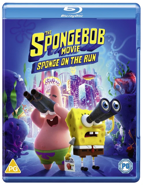 THE SPONGEBOB MOVIE: Sponge On the Run (Blu-ray) Keanu Reeves Snoop ...