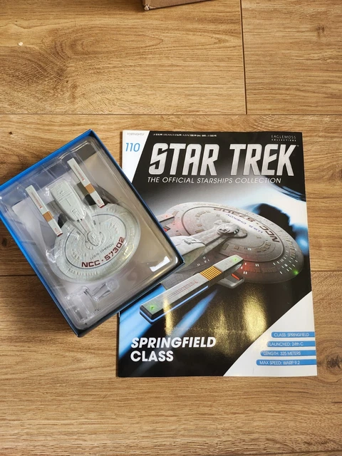 #110 SPRINGFIELD CLASS USS Chekov - Eaglemoss Star Trek Collection ...