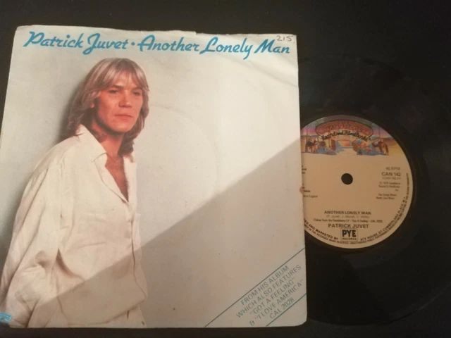 PATRICK JUVET - Another Lonely Man - 7" Record Single £3.83 - PicClick UK