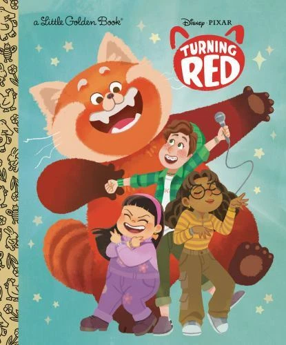 DISNEY/PIXAR TURNING RED Little Golden Book by Golden Books £3.40 ...