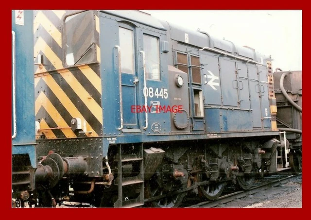 PHOTO BR Class 08 Shunter Loco No 08445 (2) £1.65 - PicClick UK