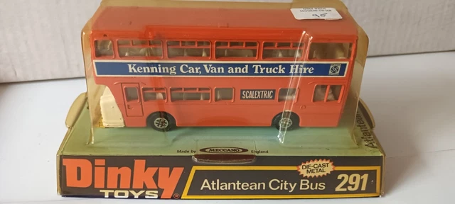 DINKY TOYS 291 Atlantean City Bus 1974 "Kennings" £14.99 - PicClick UK