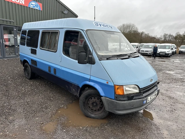CLASSIC FORD TRANSIT Bus LWB 2.5L Diesel Motorhome Camper Van Low ...