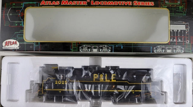 ATLAS MASTER DECODER HO #9156 GP-38 Locomotive-Low Nose Pittsburg ...