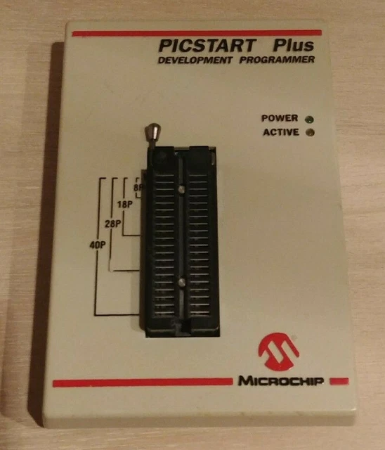 MICROCHIP PICSTART PLUS Development Programmer 10-00157 $30.00 ...