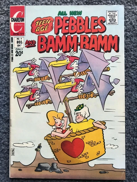 TEEN AGE PEEBLES and Bamm Bamm #9 Comic 1972 - Charlton Comics ...
