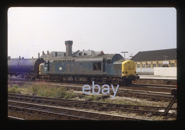 ORIGINAL 35MM SLIDE - Class 37/0 - 37168 at Manchester Victoria 9.8.83 ...