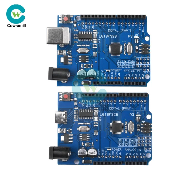 R3 CH340G ATMEGA328P Development Board Programming Learning Controller ...