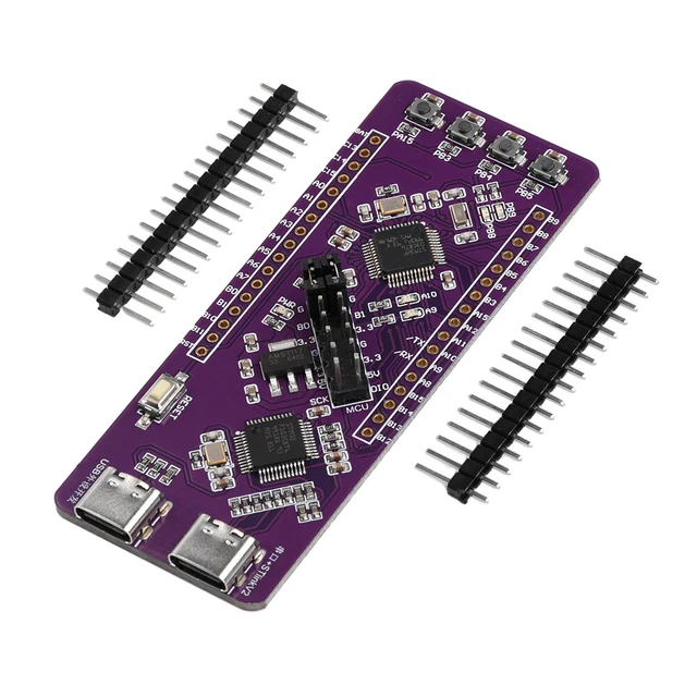 STM32F103C8T6 DEVELOPMENT BOARD St-Link V2 Simulation Burner System ...