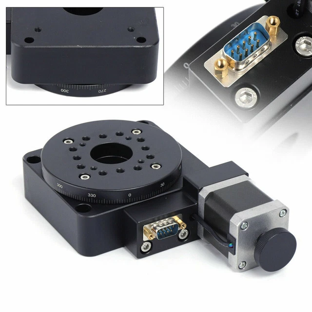 MOTORIZED ROTARY STAGE Electric Rotating Device Optical Motorized ...