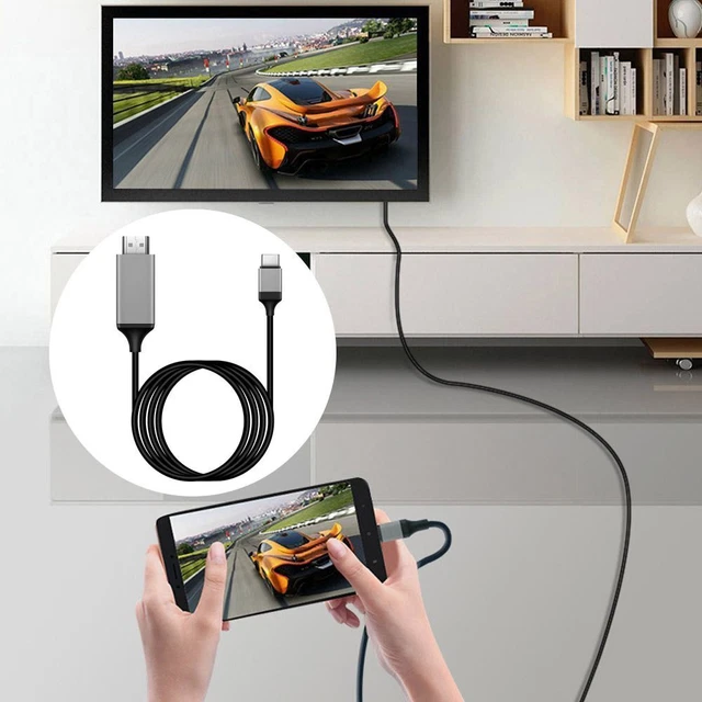 PROJECTION SCREEN ADAPTER Cable 4K HD Cable Projection Wire Type-C to ...