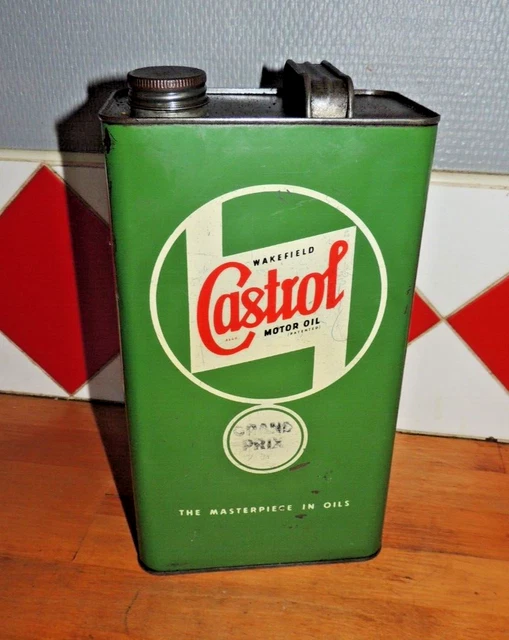 ANCIEN BIDON CASTROL 1 Gallon Deco Garage Collection Bidon Huile EUR 29 ...