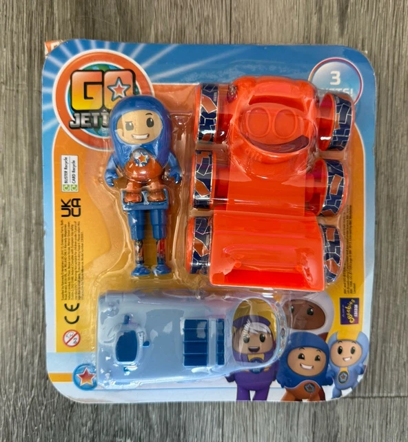 CBEEBIES GO JETTERS Magazine Kyan & Buggy Toy Set Figure NEW £11.07 ...