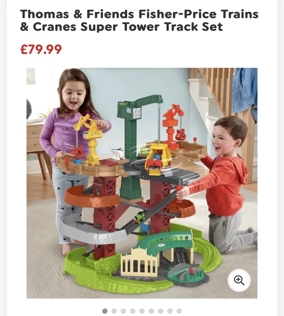 THOMAS THE TANK Engine & Friends Trackmaster Motorised Train Track Play ...