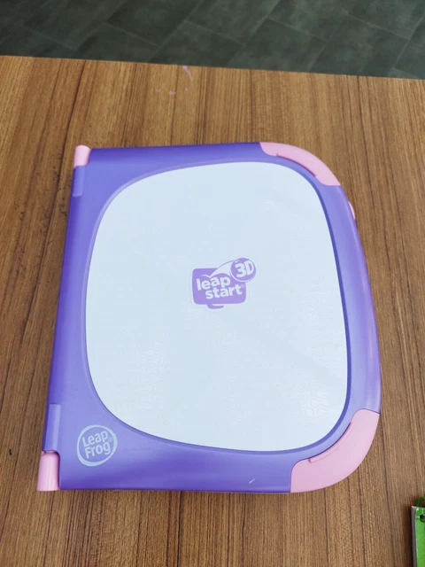 LEAPFROG LEAPSTART 3D Interactive Learning System Pink with 4 books £18 ...