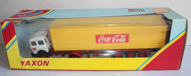 YAXON 1/43 CAMION semi remorque Coca Cola ( Réf B295 ) EUR 64,00 ...