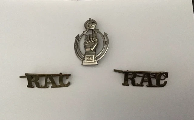 ROYAL ARMOURED CORPS RAC Original British Army Badges £11.64 - PicClick UK