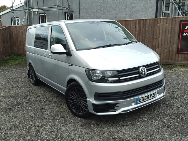 VW TRANSPORTER T6 Dsg Auto Crew Cab 6 Seater Van Removable Bench Isofix ...