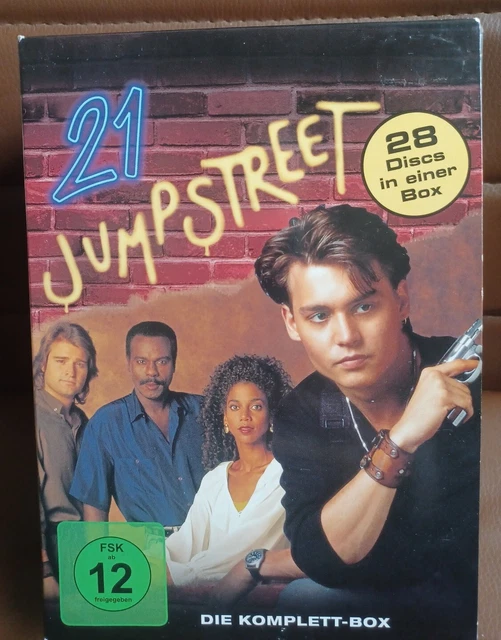 21 JUMP STREET: DIE KOMPLETTE SERIE + 2 FILME mit Johnny Depp ...