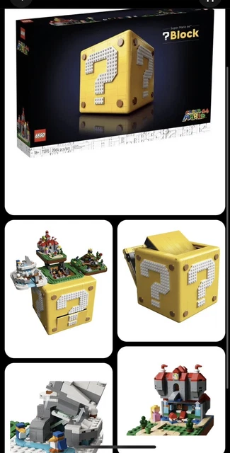 LEGO SUPER MARIO: Super Mario 64 Question Mark Block (71395) £141.94 ...