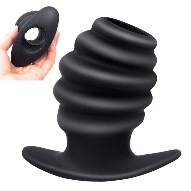 HOLLOW-ANAL-BUTT-PLUG-ENEMA-PEEP-ANUS-VAGINAL-SPECULUM-DILATOR-WOMEN-MEN-TOY EUR 15,59 - PicClick FR