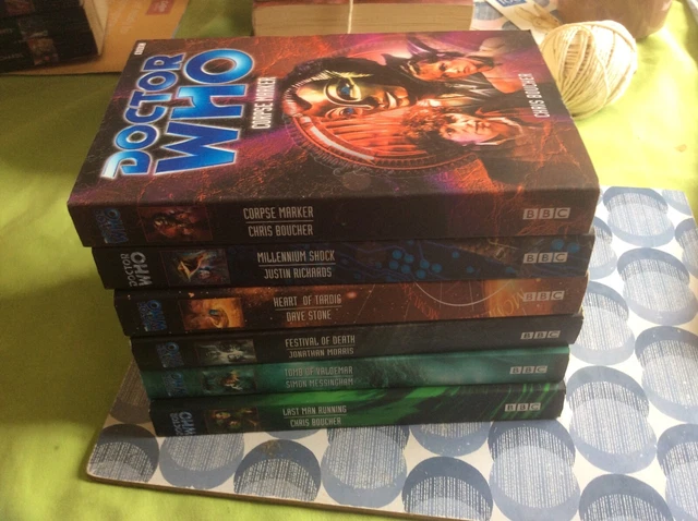 DOCTOR WHO 6 book set Tom Baker bbc books EUR 52,54 - PicClick IT
