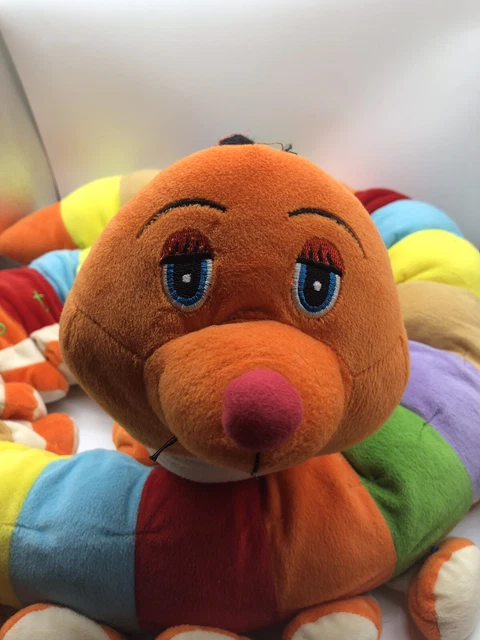 GIANT 80& LONG Plush Centipede Caterpillar ABC Alphabet Preschool ...