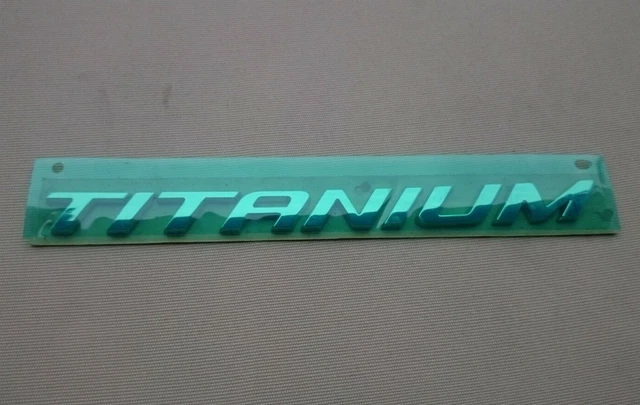 ORIGINAL FORD & TITANIUM " Emblem Schriftzug Zeichen Logo für Kuga ab ...