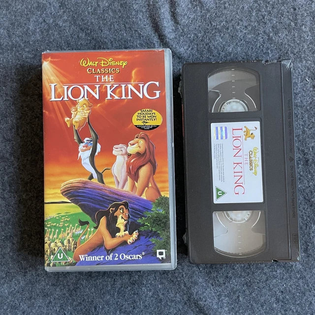 DISNEY CLASSICS VHS The Lion King SEALED. Rare Sealed Video Tape 1995 ...