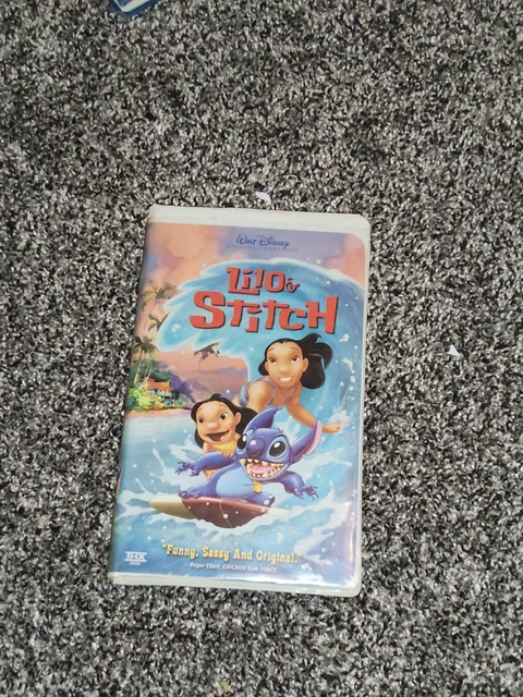 LILO & STITCH Walt Disney VHS Tape Home Video 2002 Clam Shell 23988 EUR ...