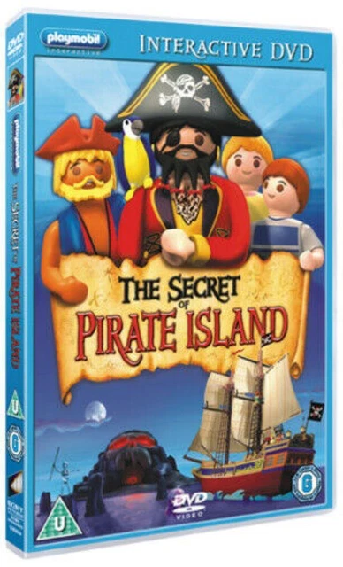 PLAYMOBIL THE SECRET Of Pirate Island Interactive Dvd Kids £5.69 ...