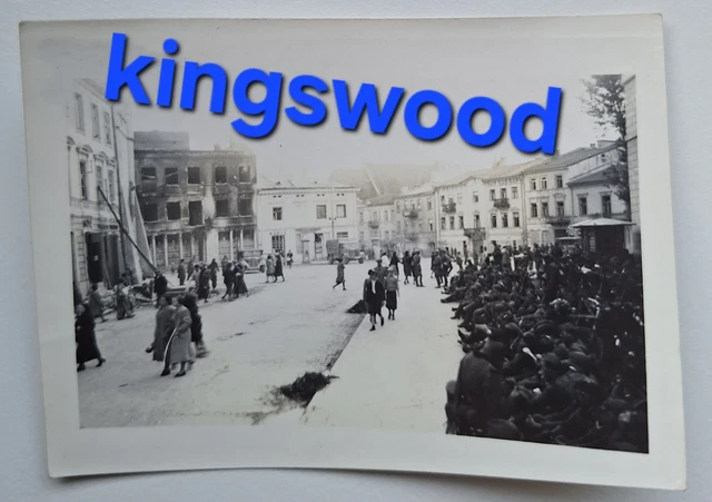 #2# ORIG. FOTO Polen Bevölkerung Radom, Lublin Juden Polnischer Leute ...