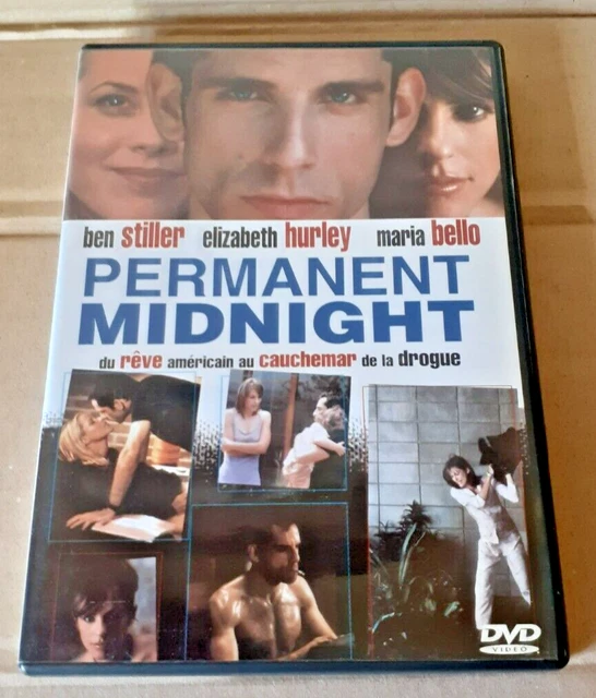 PERMANENT MIDNIGHT DVD 1998 Ben STILLER/Elizabeth HURLEY/Drogue/Junky/Comédie EUR 4,00 - PicClick FR