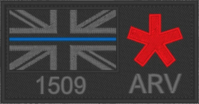 POLICE ARV,SFO,OFC,AFO-CT STAR, Thin Blue Line Jack, Hooked Back £9.99 ...