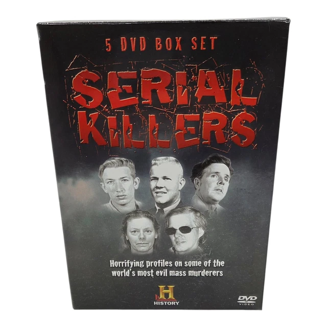 🔥SERIAL KILLERS - 8 Disc DVD Boxset History Channel £8.99 - PicClick UK
