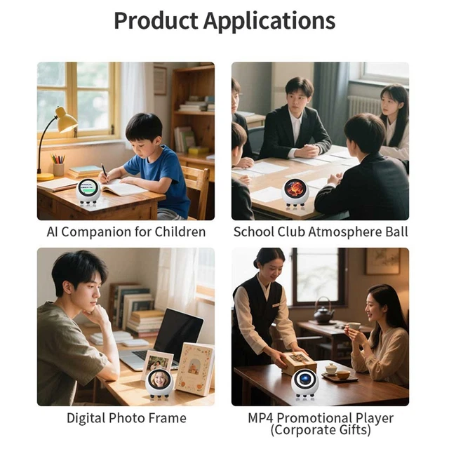 FOR DEEPSEEK XIAOZHI AI Voice Chat Robot For ESP32S3 with Round LCD and ...