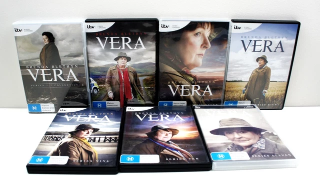 VERA COMPLETE SERIES 1-11 DVD Brenda Blethyn Region 4 PAL - Free ...