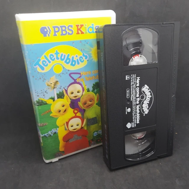 TELETUBBIES HERE COME The Teletubbies (VHS, Volume 1 VTG PBS Kids 1998 ...