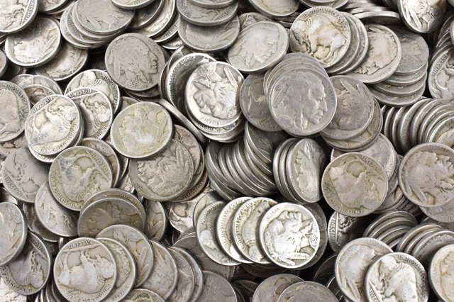 ROLL 40 MOSTLY 1930's Some 1920's Full Date Buffalo Nickels *1980 $46. ...
