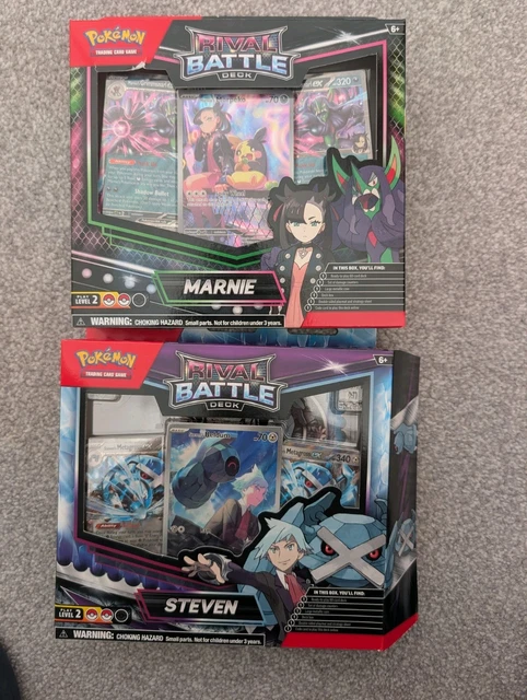 POKÉMON TCG RIVAL Battle Deck Marnie and Steven see description £44.36 ...