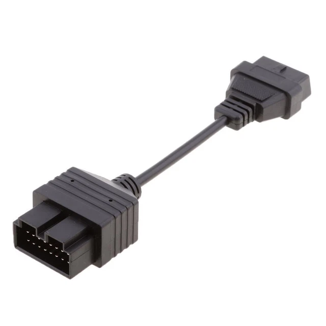 OBD II OBD2 16Pin to 20 Pin Connector Diagnostic Adapter Cable for $21. ...