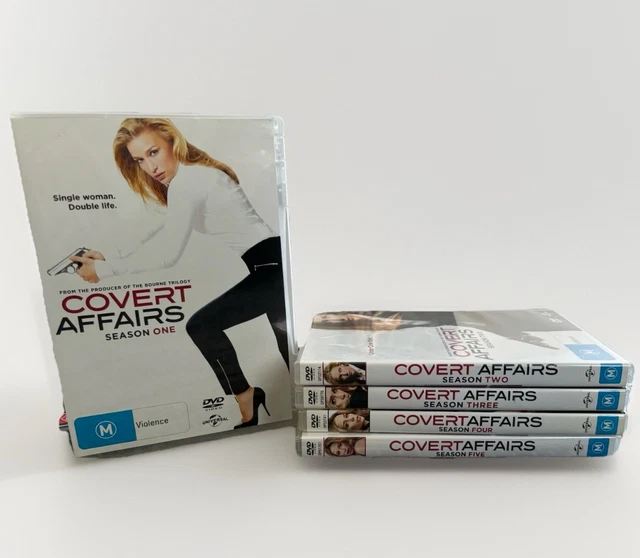 COVERT AFFAIRS SEASONS 1-5 1 2 3 4 5 Complete Dvd Set Reigon 2,4 PAL £ ...